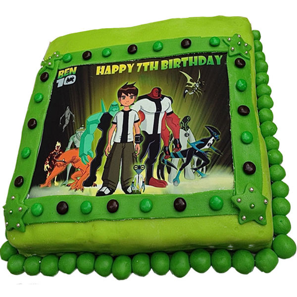 Order Online Ben 10 Photo Cake | Nagpurcake